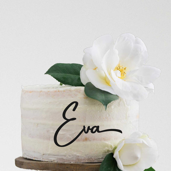 Single Name Cake Plaques custom made for your special occasion ...